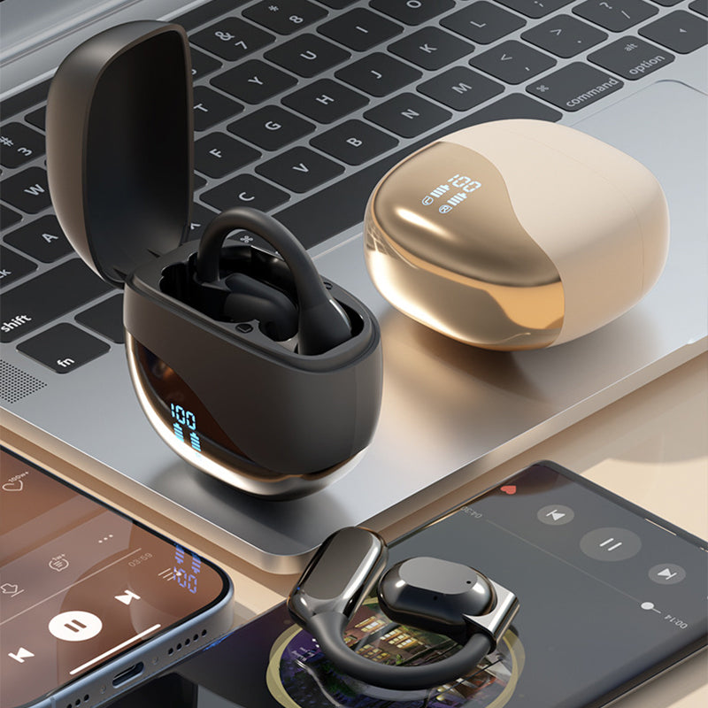 🔥360° ACS Panoramic Sound Effects🔥 Wireless Open Ear Headphones with L ...